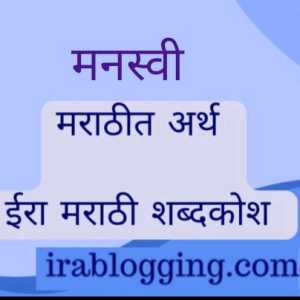 मनस्वी नावाचा अर्थ मराठी Manasvi meaning in marathi | Read Article ...